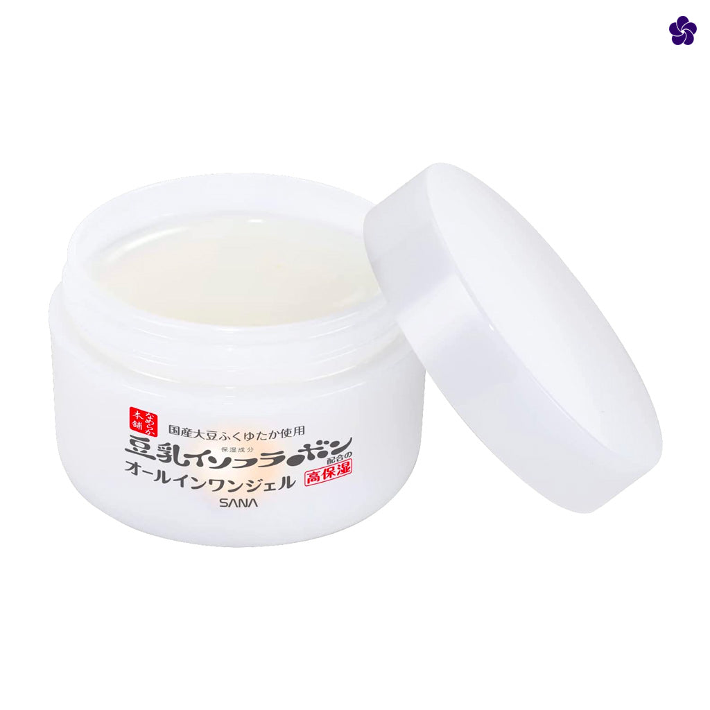 SANA - Nameraka Honpo Soy Milk Extra Moist Gel All-in-one Cream 100gr – Murasaki Cosmetics